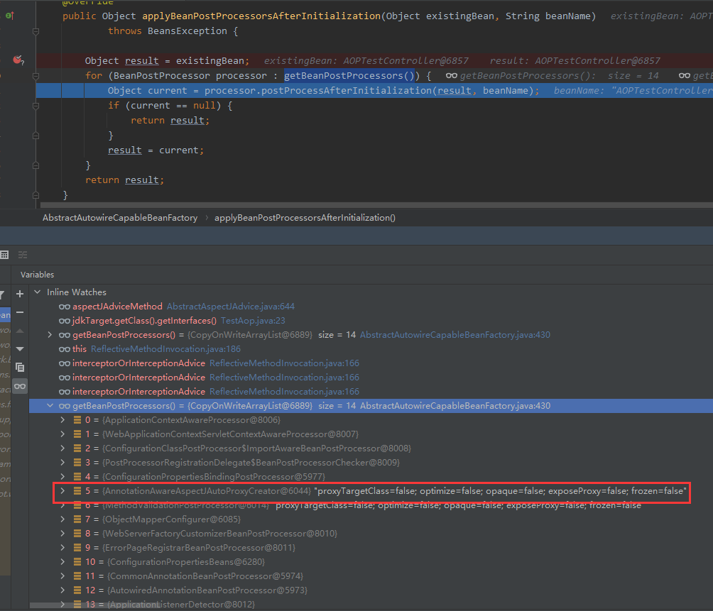 Spring之AOP中代理对象创建时机_aop代理对象在什么时候创建-CSDN博客