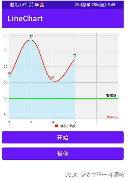 MPAndroidChart之动态折线图-CSDN博客