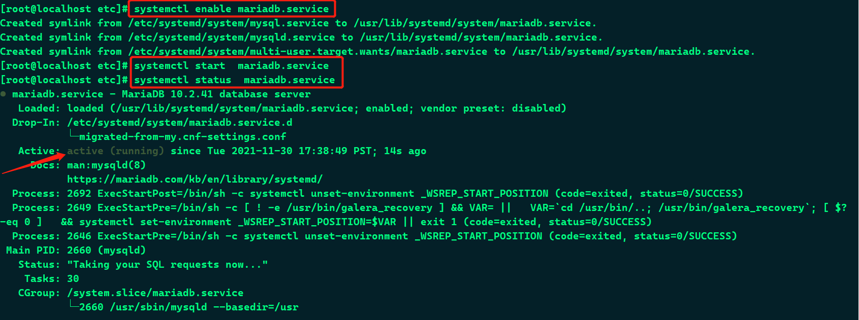 VMware下Centos 7安装、配置、远程连接mariadb 10.2全过程。_centos7中的express如何连接mariadb-CSDN博客