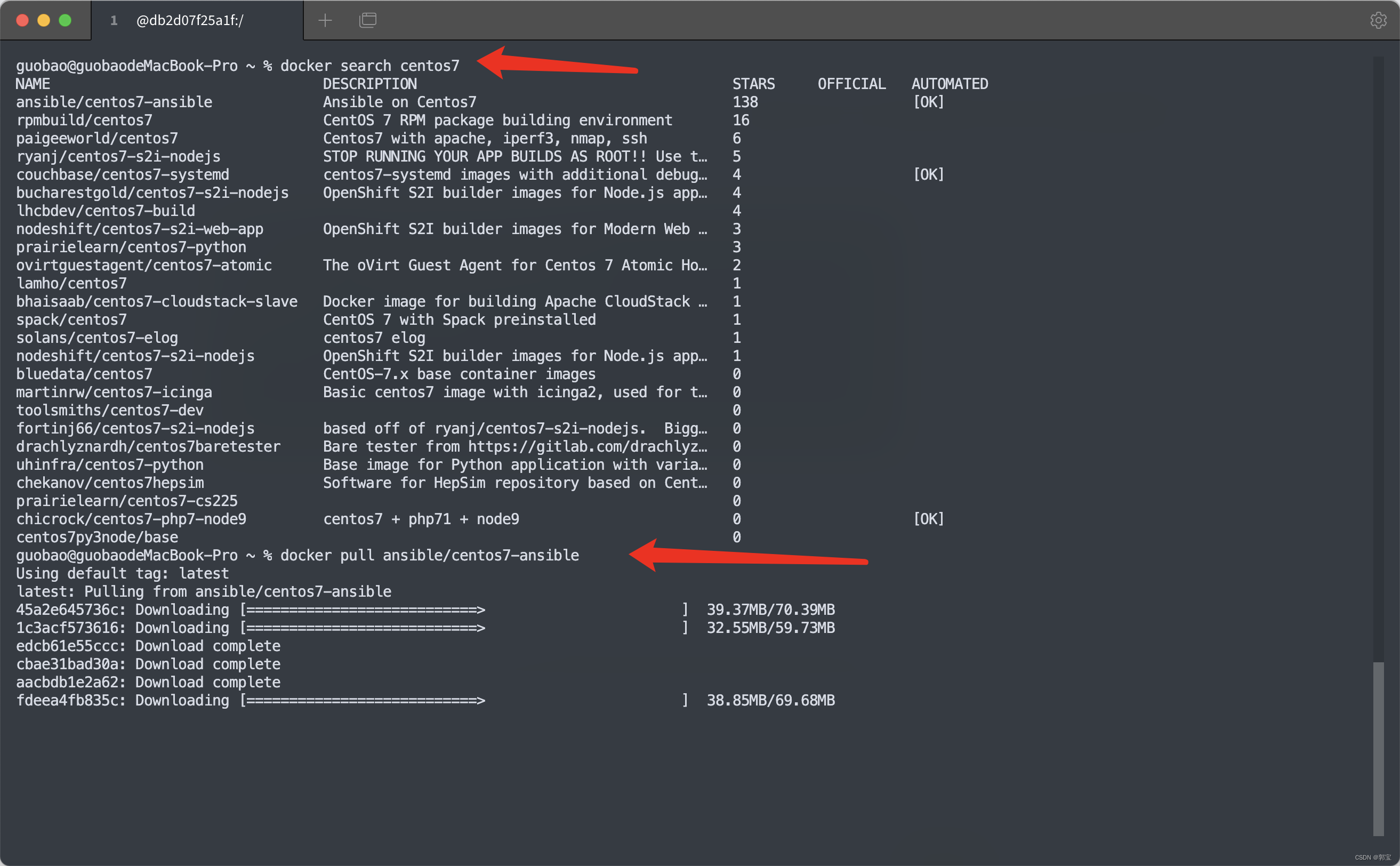 Docker 常用命令docker Rm F Csdn博客 6864