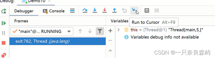 debug的操作_debug怎么跳到下一个断点-CSDN博客