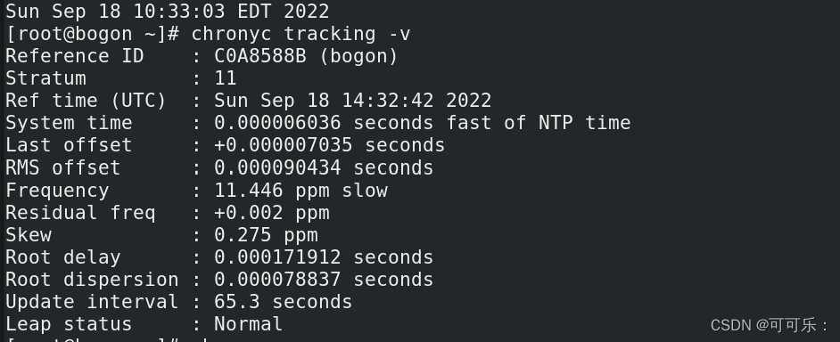 chrony服务器 网络同步 本地同步_chronyc -a makestep-CSDN博客