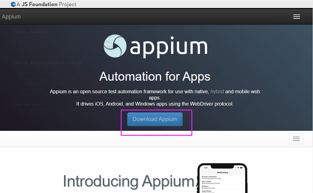 Appnium(一)Appnium的基础使用_M1kasal的博客-CSDN博客