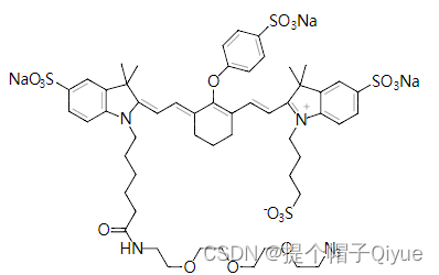 近红外荧光染料IRDye 800CW Alkyne/Azide/DBCO Infrared Dye，炔基炔烃/叠氮/二苯基环辛炔 ...