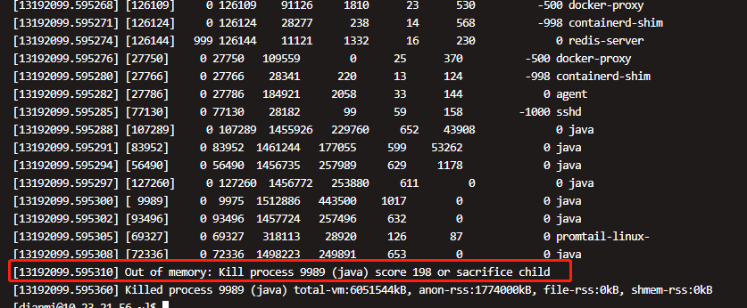 springboot微服务自动挂了问题定位过程_cpu资源耗尽为什么会导致springboot应用挂掉-CSDN博客