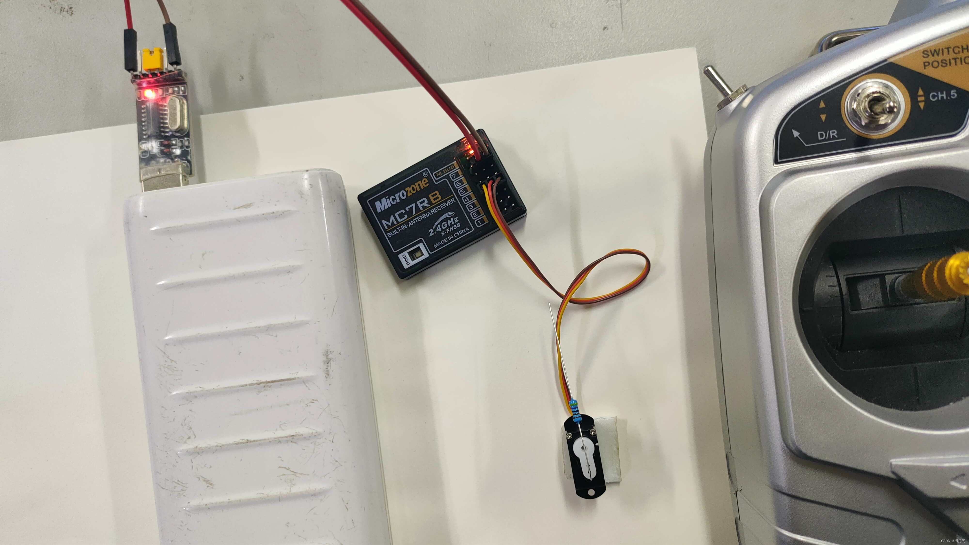 《手把手教你学嵌入式无人机》——入门航模遥控器使用（MC6C）_mc6c遥控器说明书pdf-CSDN博客