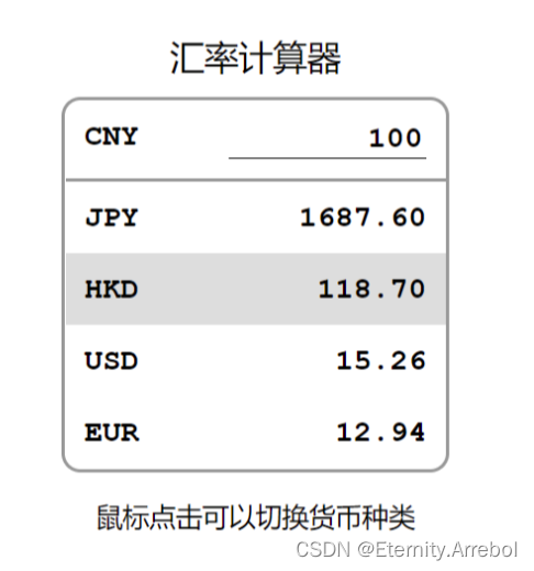 Web学习 汇率计算器html制作汇率换算器通过表单制作汇率换算器要求在一张网页中输入在同一页中 Csdn博客