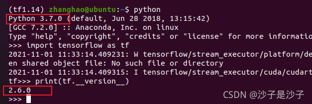 Anaconda多环境下ubuntu Terminal无法切换python版本的问题 Ubuntu 无法切换python版本 Csdn博客