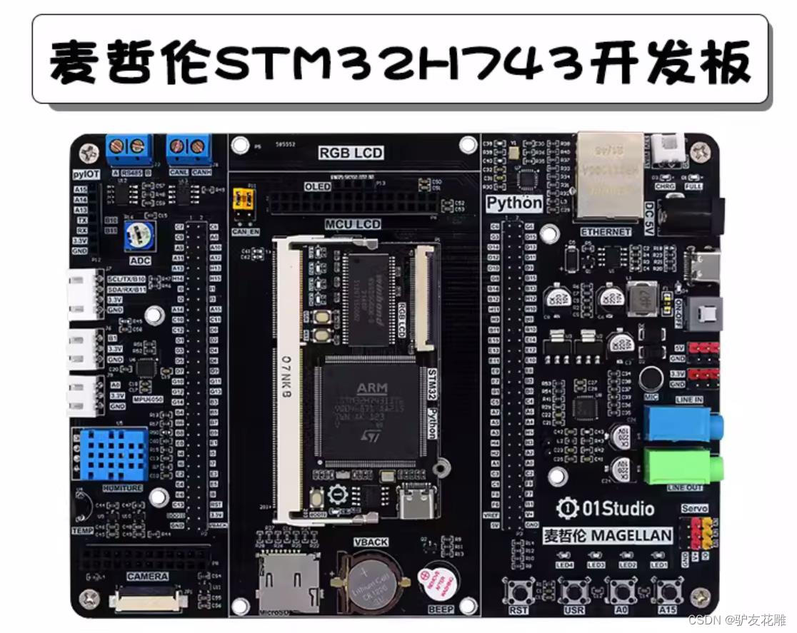 【雕爷学编程】MicroPython手册之麦哲伦 STM32H743 引脚和GPIO口-CSDN博客