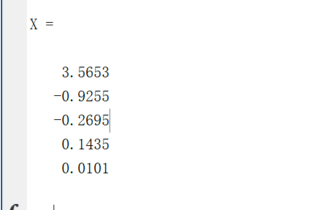 MATLAB求解AX=b线性方程组_matlab解矩阵方程ax=b-CSDN博客