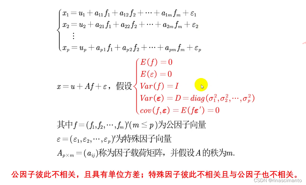 因 子 分 析因子分析 Csdn博客 