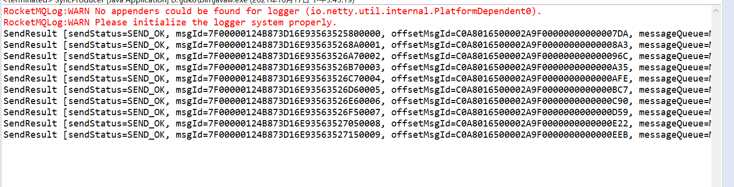 Apache RocketMQ：使用官方demo测试rocketmq_rocketmq官方测试-CSDN博客