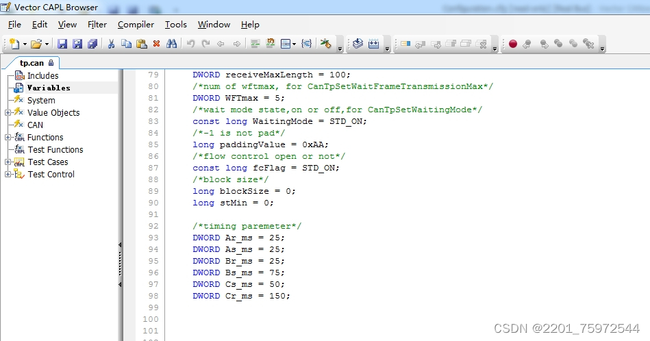 Capl测试脚本源码平台开发和Canoe平台搭建 如果需要H elp里的常用函数讲解教程_autosar nm的capl脚本-CSDN博客
