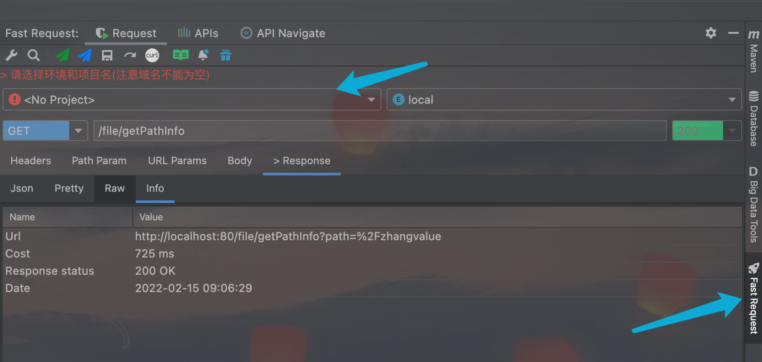 Idea使用Fast Request接口调试_restful fast request上传文件-CSDN博客