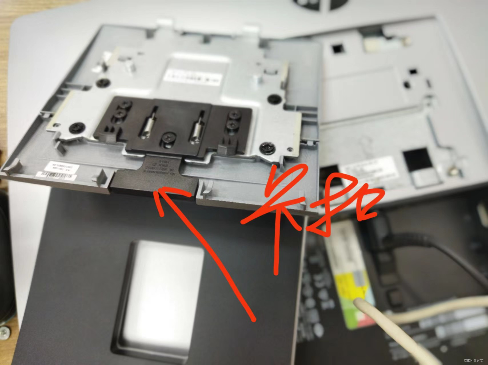 HP ProOne G2 20-in 一体机开后盖换电池记事_hp all in one一体机拆机-CSDN博客