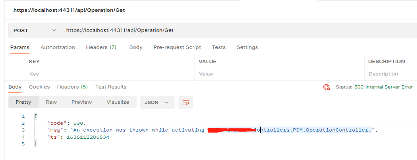 An Exception Was Thrown While Activating Xxxxcontroller Csdn博客