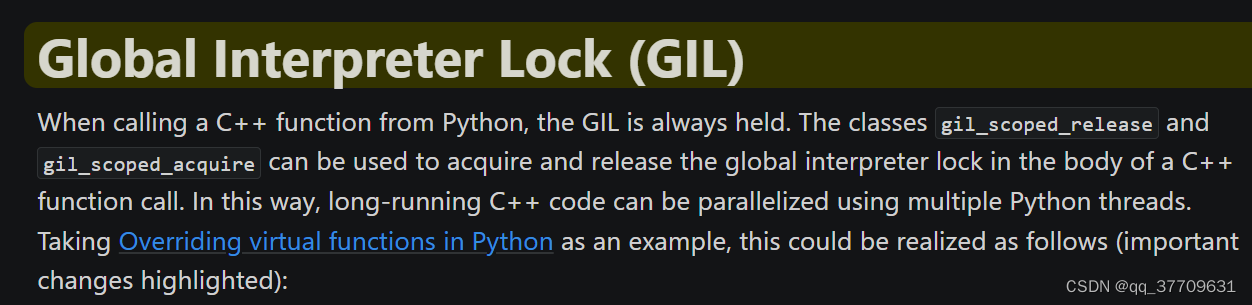 pybind11关于回调函数死锁问题_带有回调函数的pybind后不执行-CSDN博客