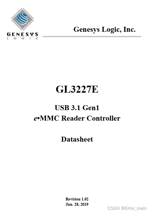 Gl3227e数据手册