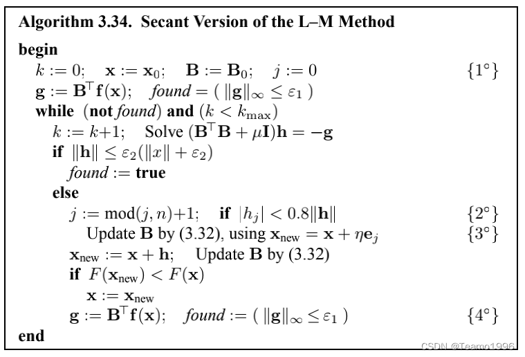 METHODS FOR NON-LINEAR LEAST SQUARES PROBLEMS 翻译（六）_methods for non-linear least squares ...