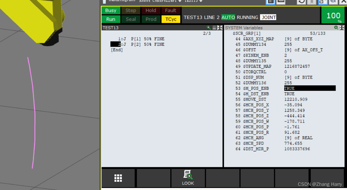 如何获取及分析发那科机器人轨迹运行时的实际速度_roboguide motion pro-CSDN博客