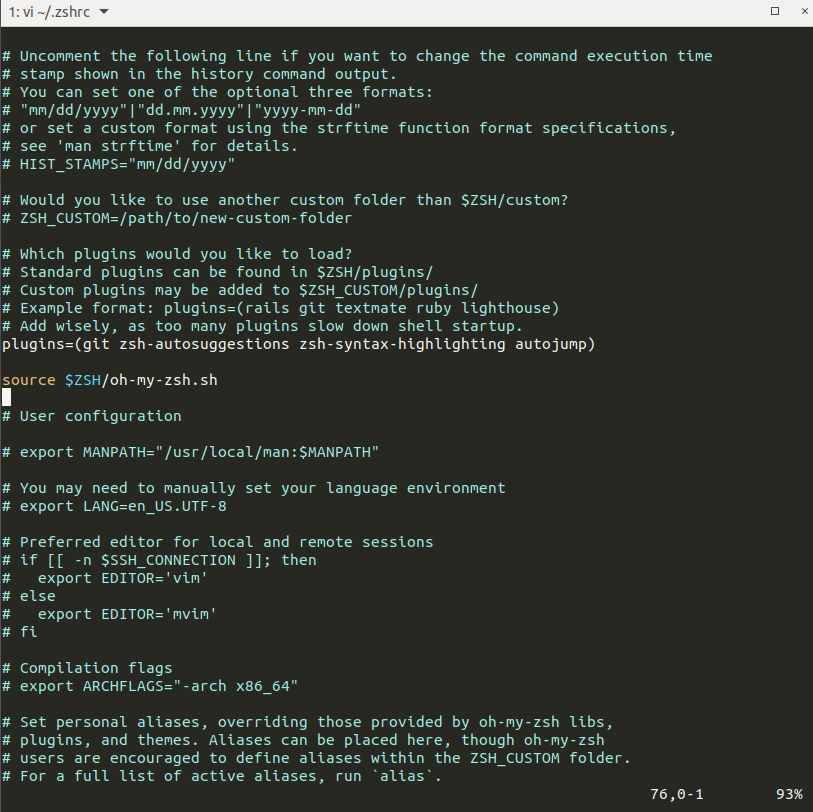 Zsh与Oh My Zsh的『 安装 & 配置 』_手动安装ohmyzsh后.zshrc被覆盖-CSDN博客