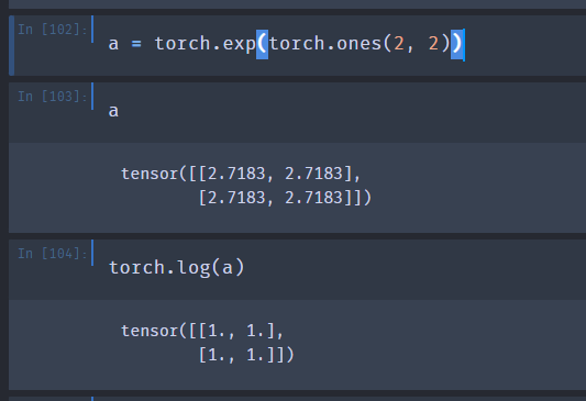 pytorch常用函数与基本特性总结大全_pytorch 对数函数-CSDN博客