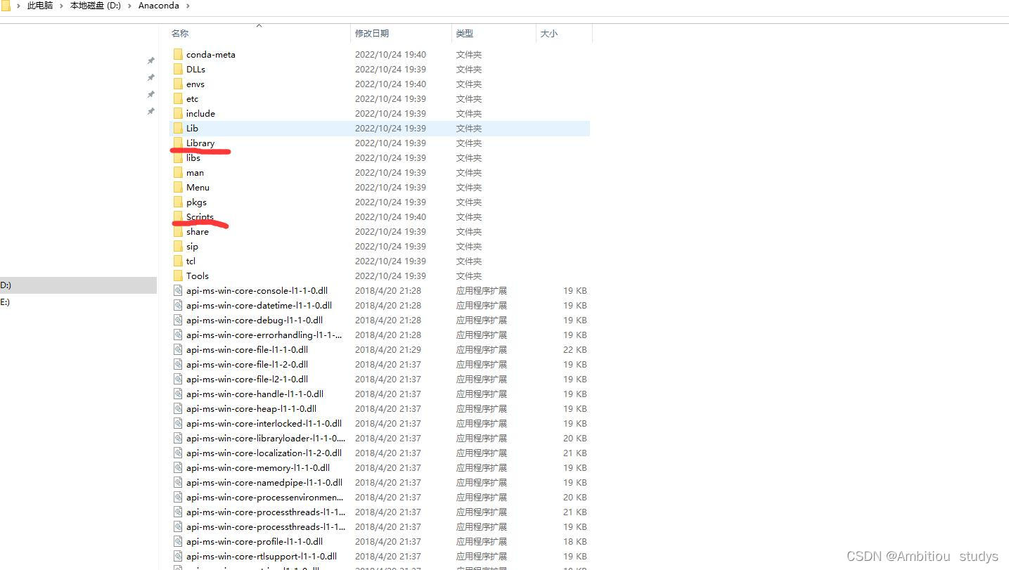 Windows 10安装Anaconda且装在其他盘非系统盘_anaconda安装其他目录-CSDN博客
