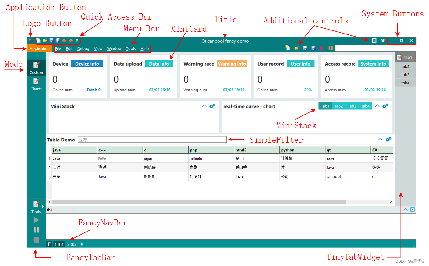 基于QT的界面框架qcanpool使用教程（废弃）_qtcanpool-CSDN博客