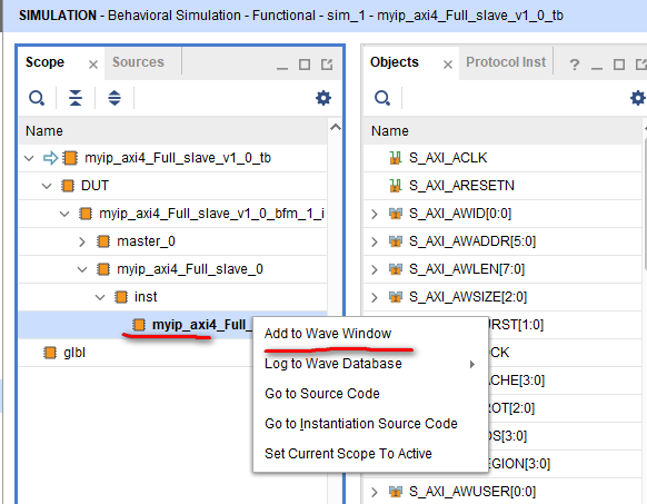 带你快速入门AXI4总线--AXI4-Full篇（2）----XILINX AXI4-Full接口IP源码仿真分析（Slave接口）_axi ...