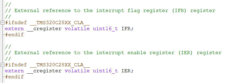 CCS中的IER和IFR寄存器：Symbol ‘IER‘ could not be resolved_symbol 'ier' could not be resolved-CSDN博客