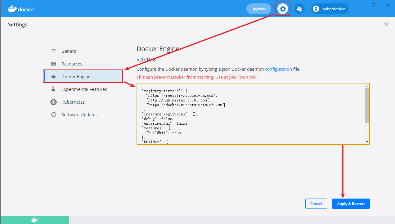 Windows中使用Docker安装ClickHouse_docker可以使用clickhouse-CSDN博客