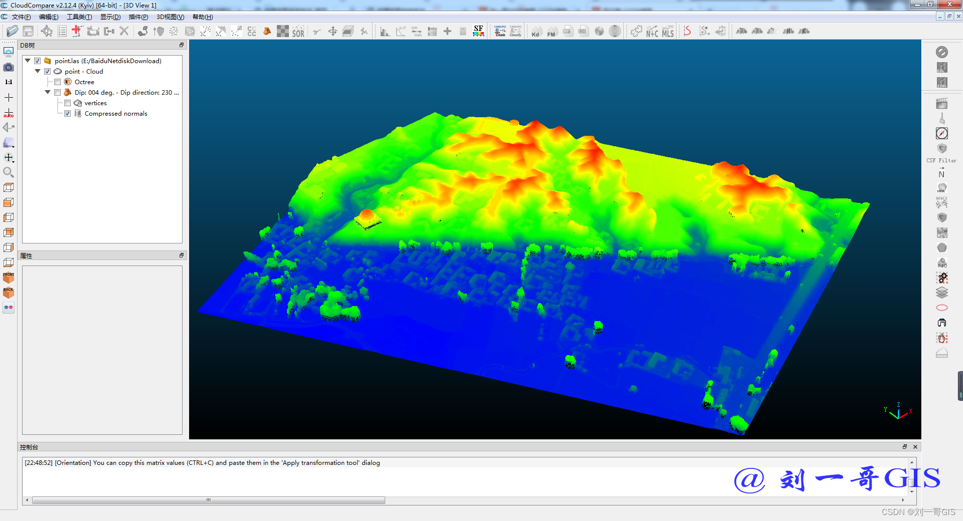 【CloudCompare教程】014：拟合功能实现（平面、球面、二维多边形）_cloudcompare拟合平面-CSDN博客