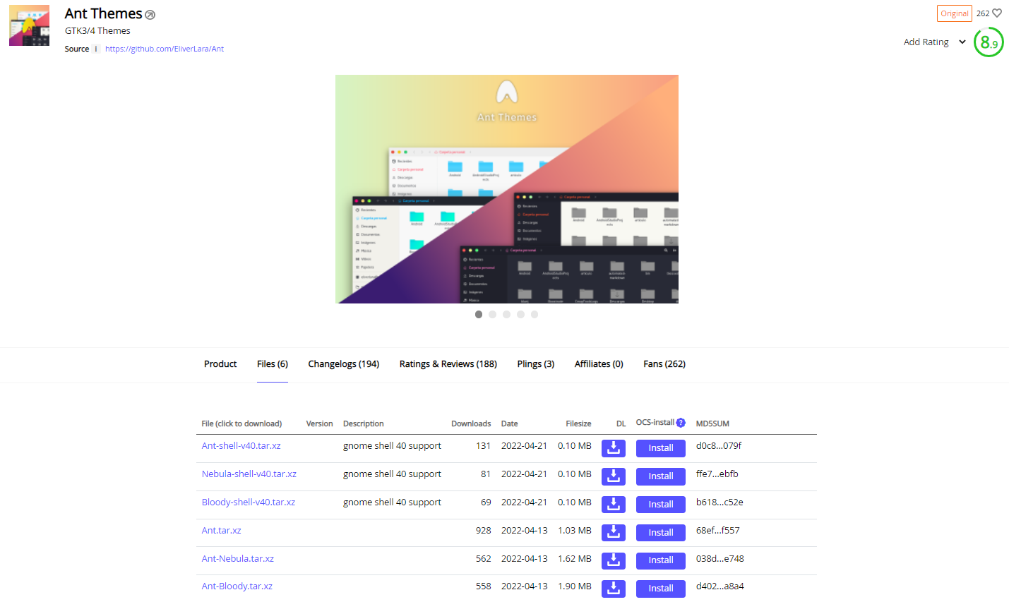 Ubuntu下GNOME桌面美化_gnome look-CSDN博客