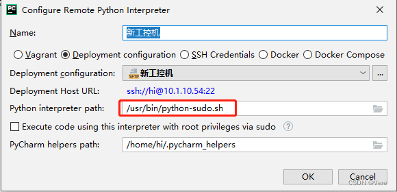 PyCharm远程调试Python时需要root权限的解决方法_pycharm failed to connect to root@100.104.125.172:-CSDN博客
