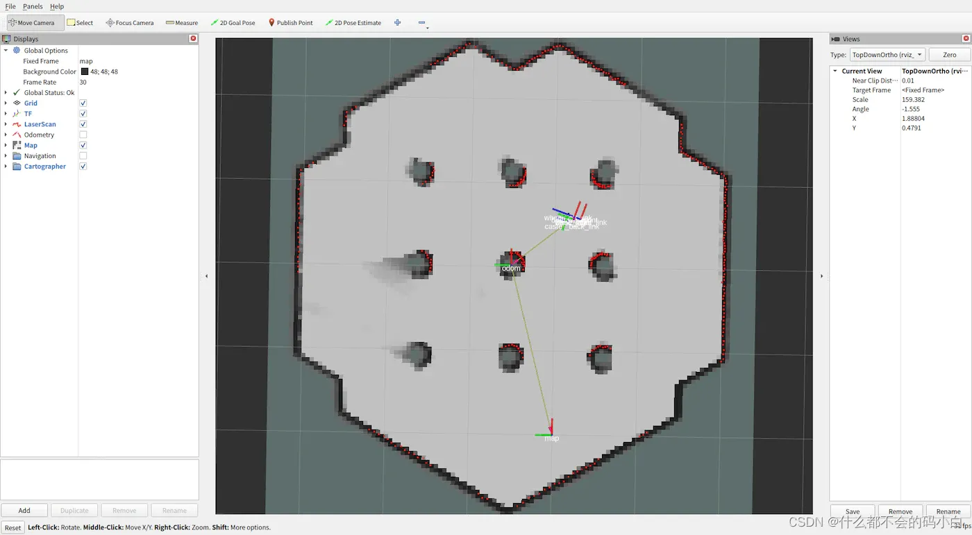 ROS2：如何将Cartographer和Navigation2一起使用（1）：从SLAM到纯定位_nav2 carto-CSDN博客