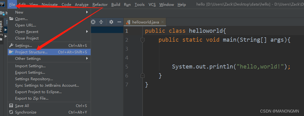 Intellij Idea如何直接打开运行java文件(idea如何直接运行java程序)idea运行java文件 Csdn博客