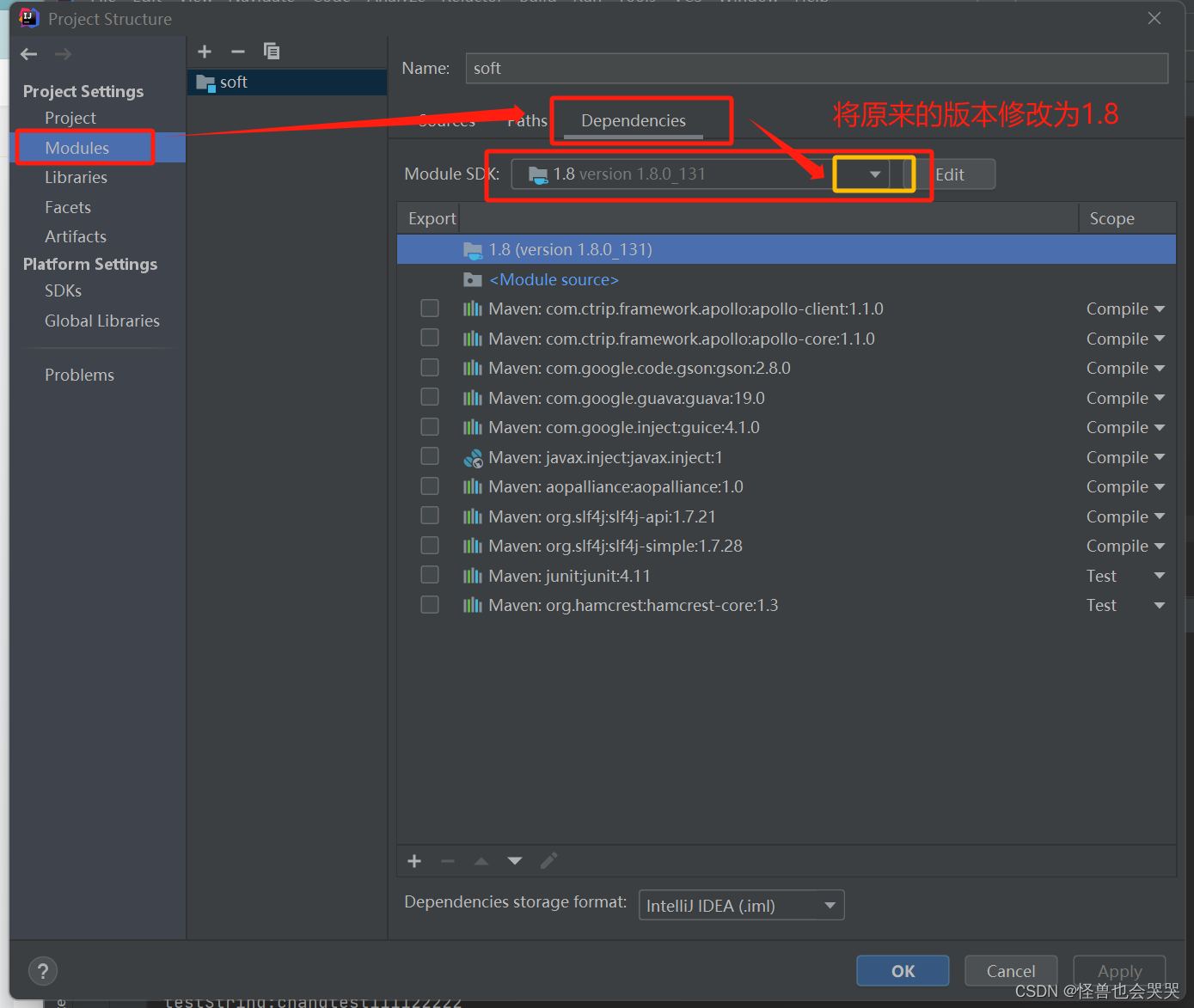 Apollo客户端获取配置信息，报异常Unable to load instance for type com.ctrip.framework.apollo.internals.Config ...