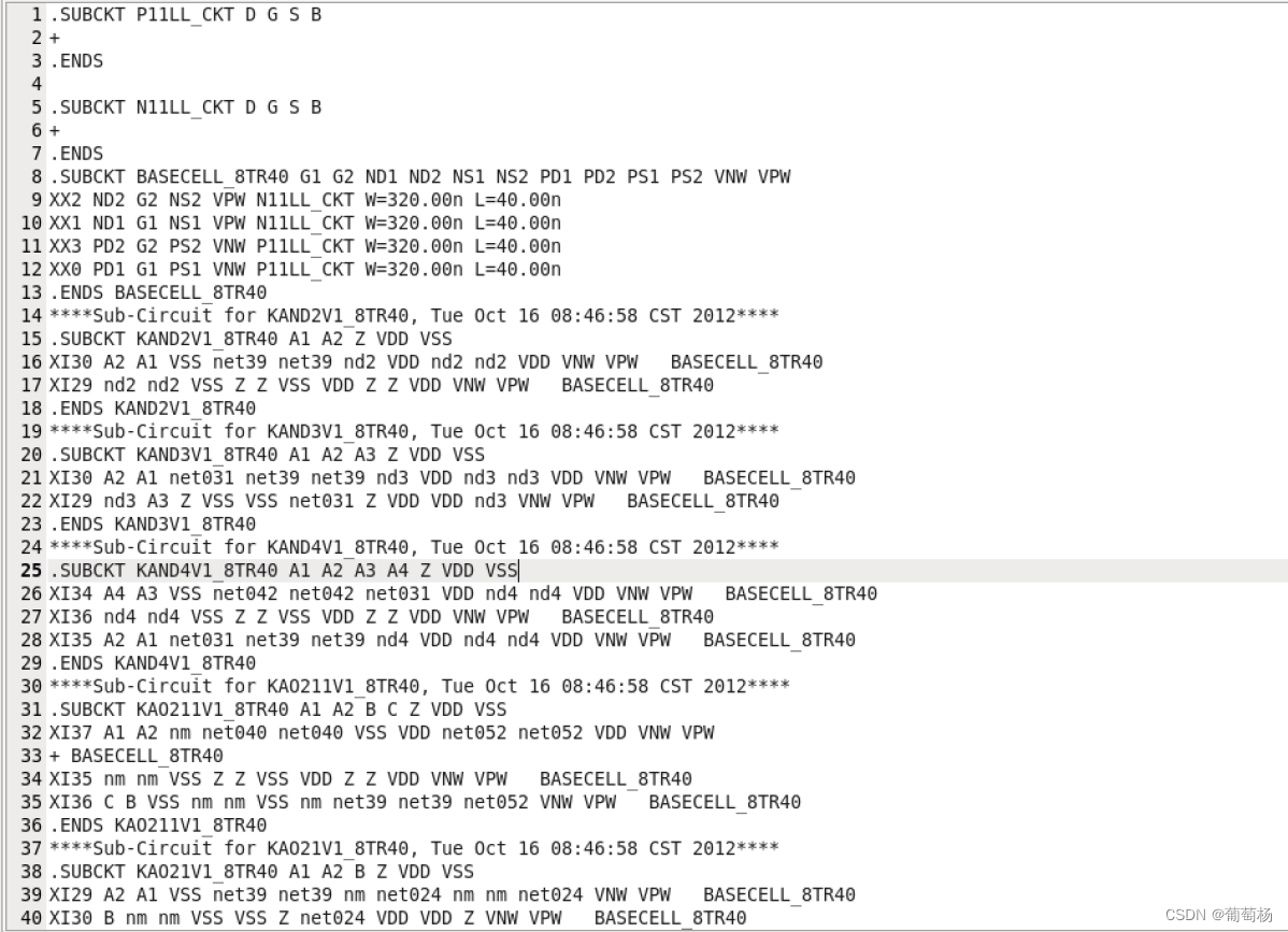 【virtuoso导入gds和cdl网表记录】_cdl文件-CSDN博客