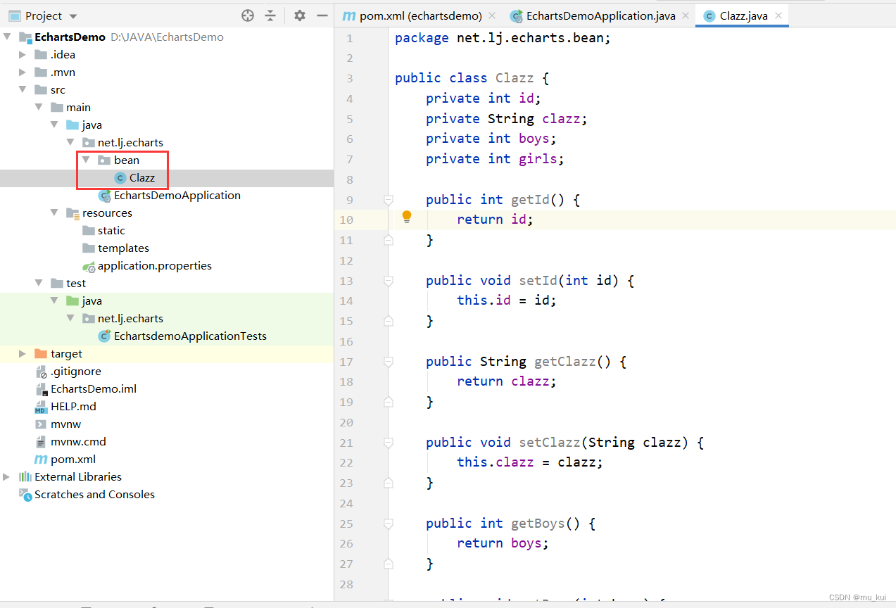 Spring Boot + Echarts案例_springboot实现一个echartdemo-CSDN博客