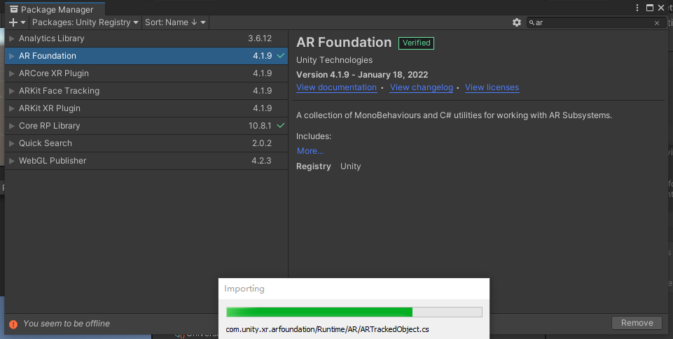 ARFoundation使用_arfoundation官方教程-CSDN博客