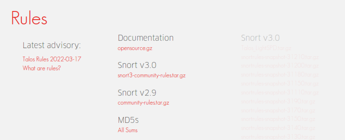 Snort basic configuration - Programmer Sought