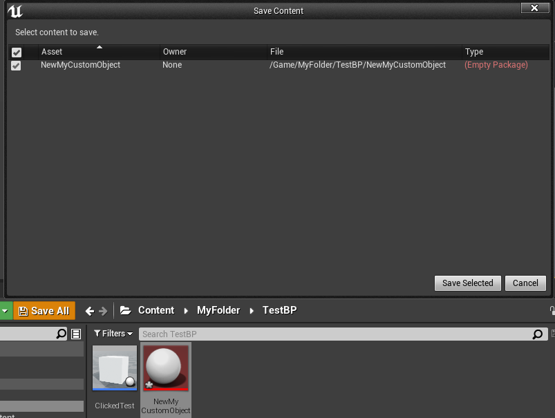 UE4 c++保存asset实例（含创建自定义Asset类）_ue asset-CSDN博客