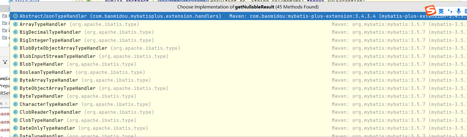 Mybatis异常分析之 org.apache.ibatis.executor.result.ResultMapException_cause: org.apache.ibatis ...