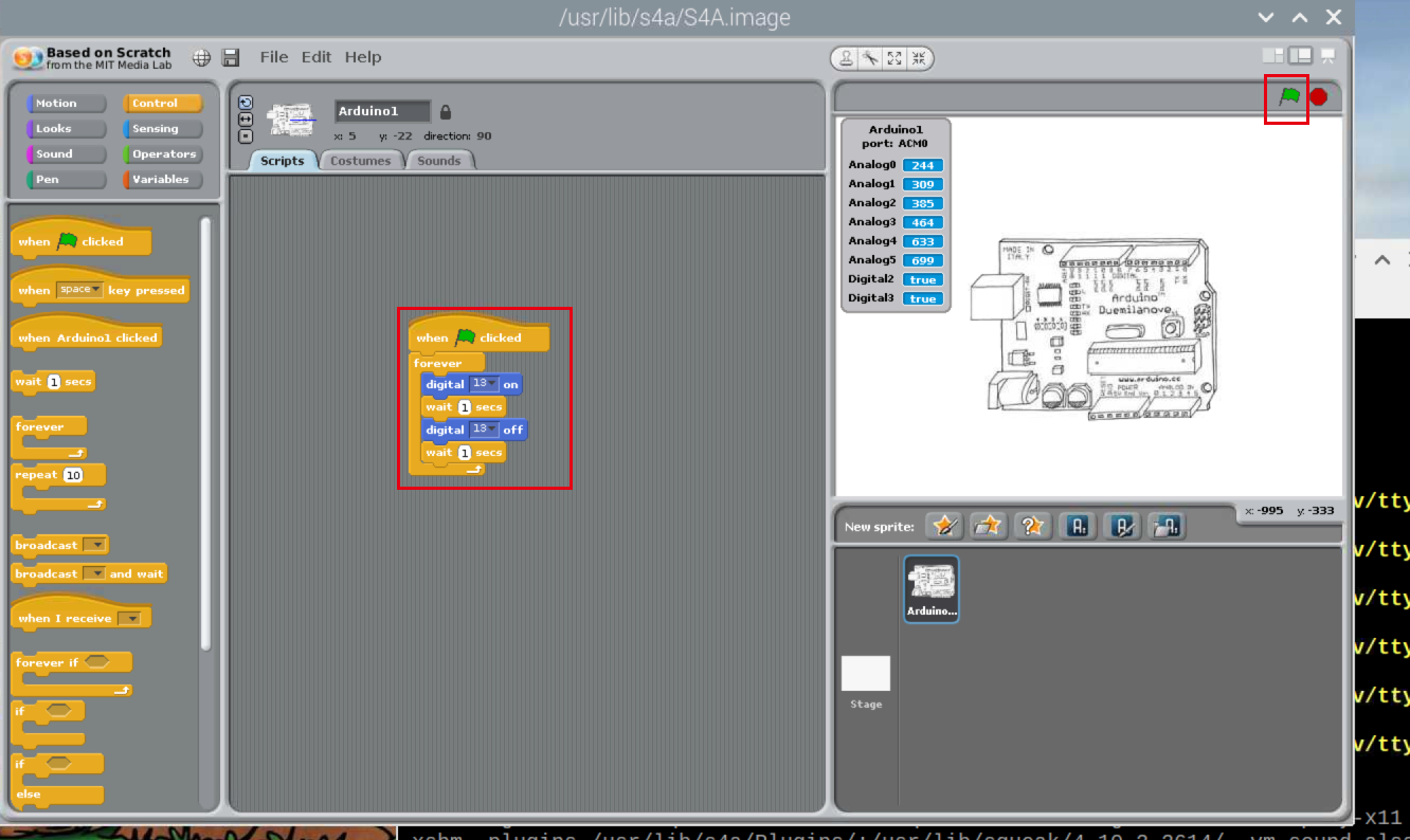 用于Arduino的S4A图形化编程图文详解_使用s4a-CSDN博客