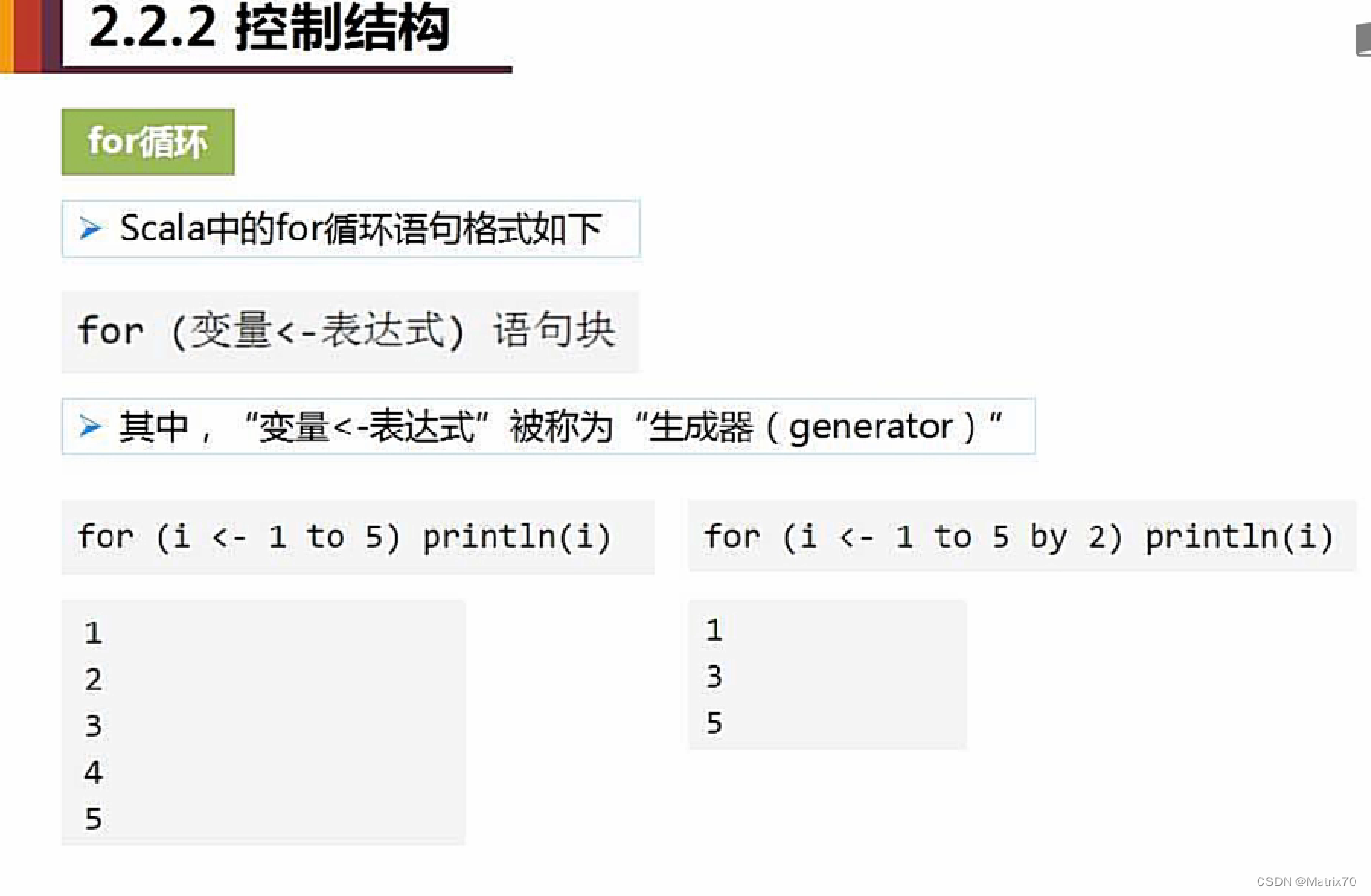 Spark6scala控制结构 Csdn博客 