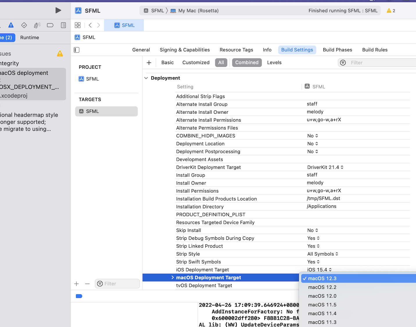 Xcode配置SFML教程【MacOS M1 arm64】_sfml怎么安装-CSDN博客