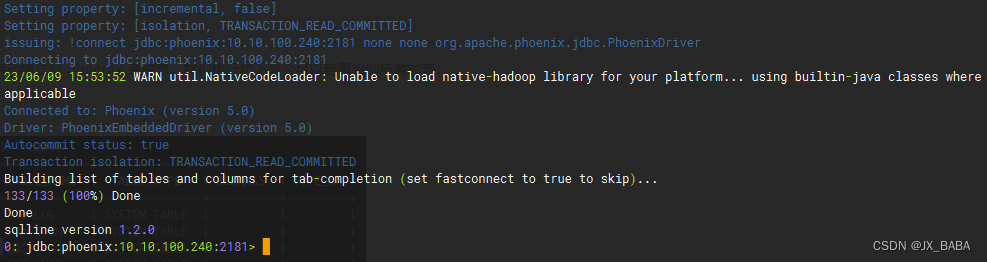 伪分布式Hadoop+Hbase+Phoenix_hadoop phoenix-CSDN博客