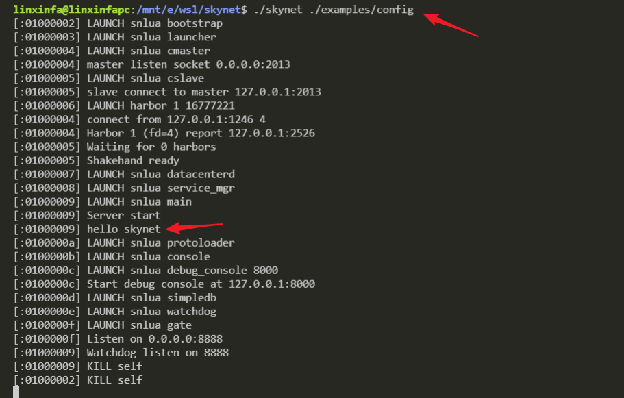 【游戏开发实战】手把手教你在Windows上通过WSL运行Skynet，不用安装虚拟机，方便快捷（WSL | Linux | Ubuntu | Skynet | VSCode）_skynet ...