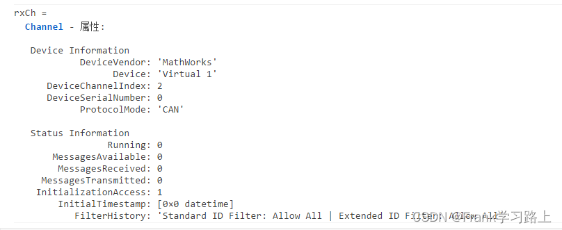 【matlab】在 Can 通信中使用 Dbc 文件(车辆网络工具箱)matlab解析报文 Csdn博客
