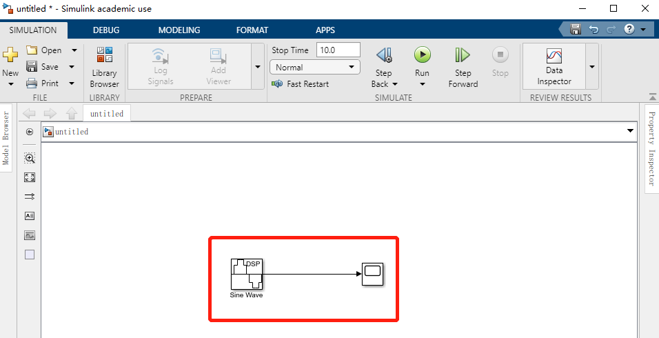 simulink的使用（1）软件打开步骤及仿真模型搭建_simulink library browser怎么打开-CSDN博客